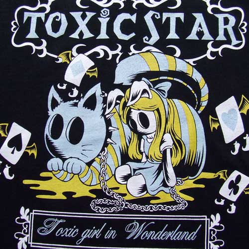 TOXICSTAR Killer Toxic Mermaid Tシャツ 【不思議雑貨店ネバーランド】