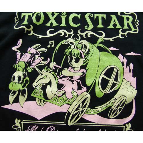 TOXICSTAR Mad Princess of shoes of the grassTシャツ 【不思議雑貨店ネバーランド】